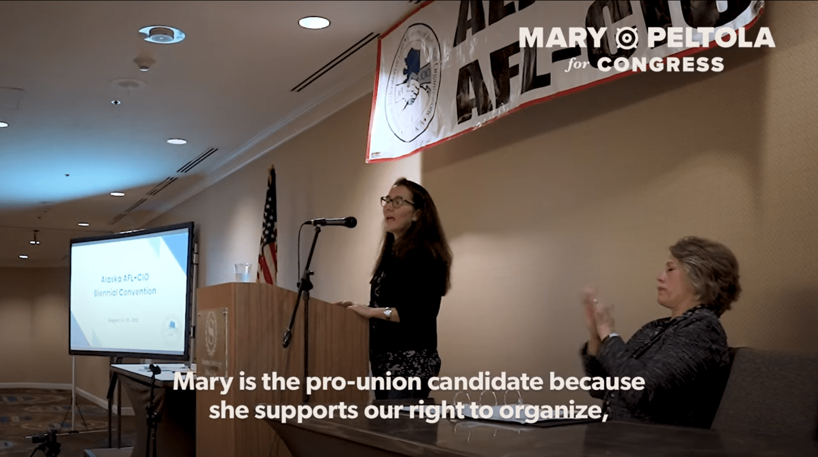 Mary Stands With Workers | Mary Peltola for Congress